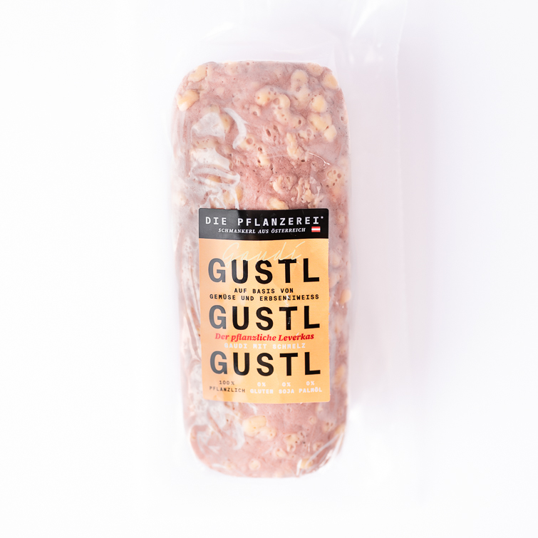 GAUDI GUSTL – Veganer Leberkäse mit Schmelz 2500g